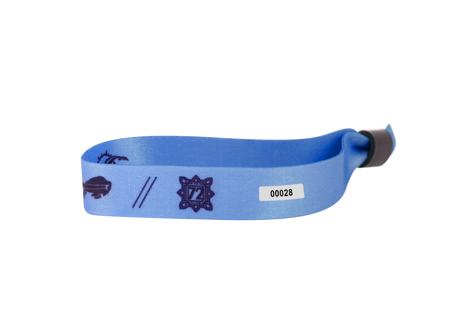 Custom Printed Cloth Wristbands with Numbering - MyzonePrinting powered ...