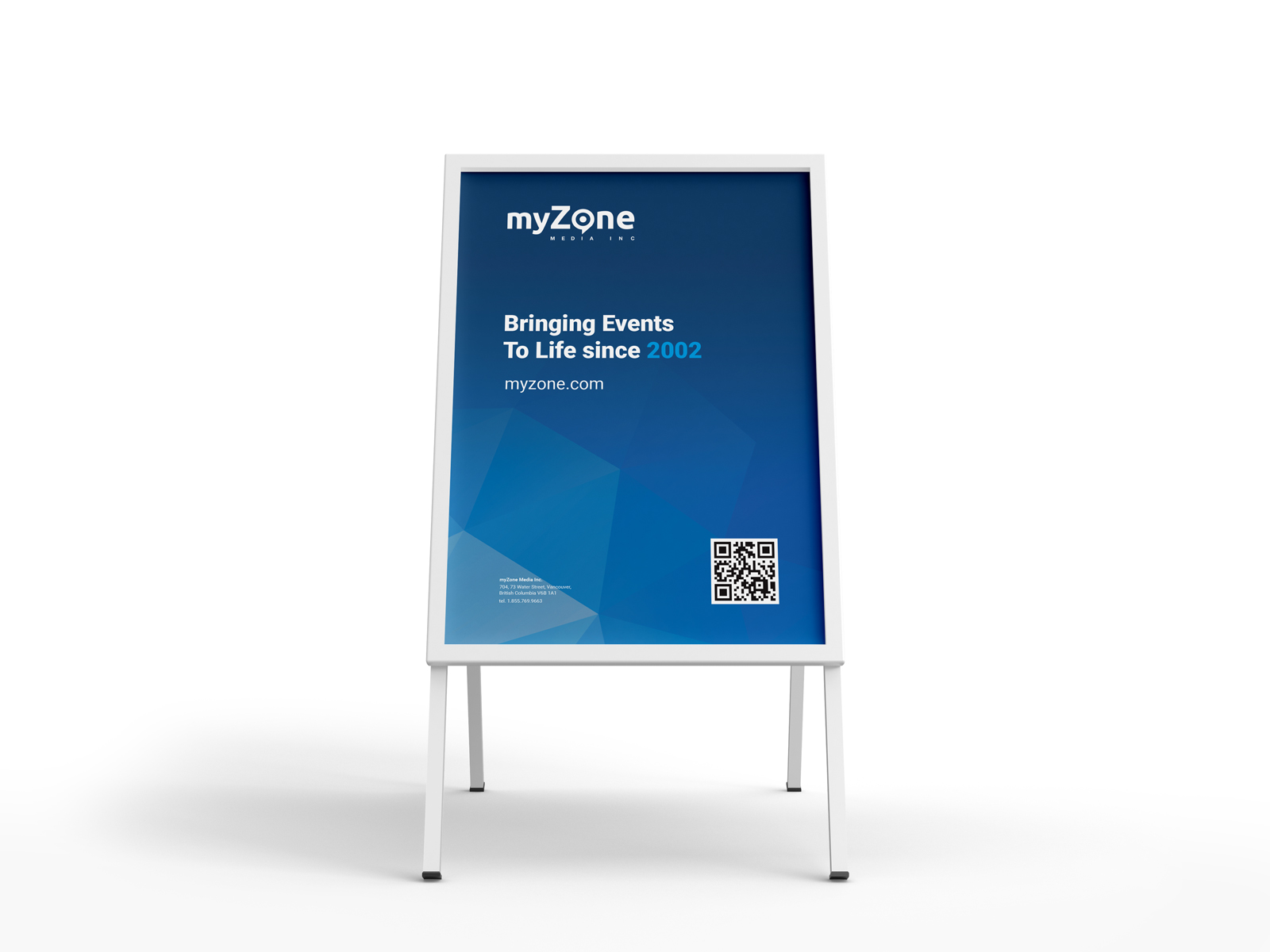 A-frame Signs - MyzonePrinting powered by printprint.ca